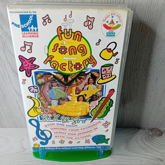 FUN SONG FACTORY Vhs Tape - Rare Retro Movie £19.08 - PicClick UK