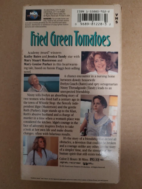 FRIED GREEN TOMATOES (VHS, 1991) £4.53 - PicClick UK
