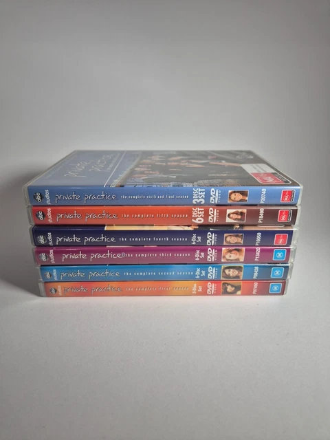 PRIVATE PRACTICE : Complete Series Set - Seasons 1 2 3 4 5 6 - DVD ...