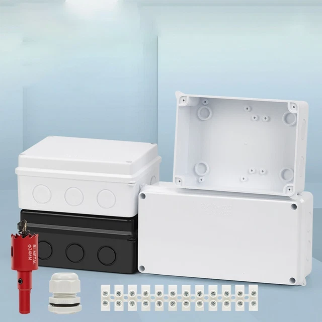 JUNCTION-BOX SURFACE-MOUNTED IP65 Waterproof-Junction Box Outdoor 15 X ...