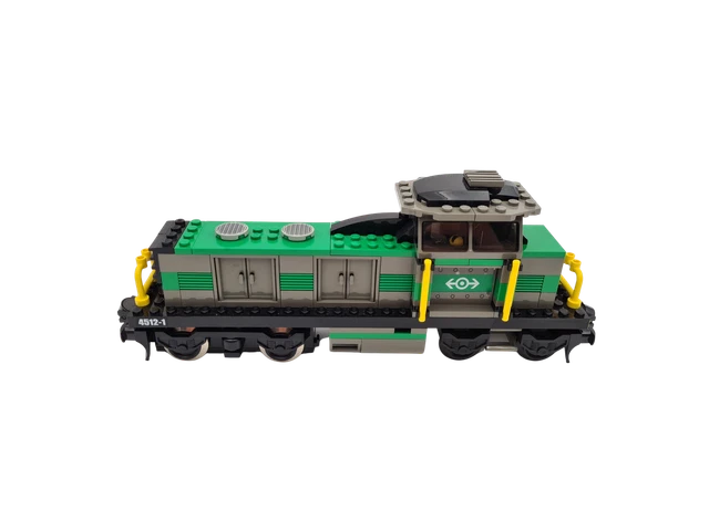 LEGO® EISENBAHN 9V TRAIN 4512 Lok Güterlok inkl. 9V Motor CARGO ENGINE ...