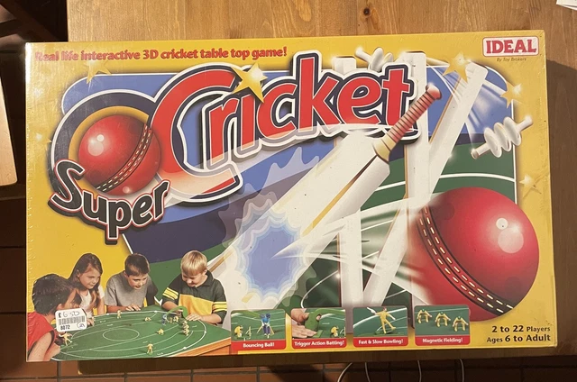 NEW SEALED SUPER Cricket Interactive 3D Cricket Table Top Game! By ...