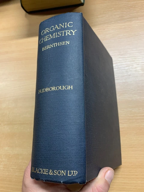 *RARE* 1947 &A TEXTBOOK OF ORGANIC CHEMISTRY" 1.2kg HARDBACK BOOK (P7 ...