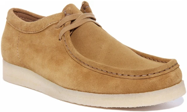 CLARKS ORIGINALS WALLABEE Hommes Lacet Daim Mocassin Chaussure Fauve UK ...