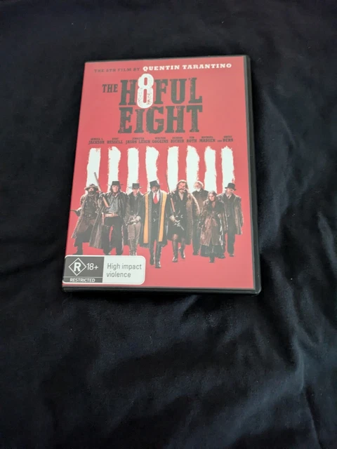 THE H8FUL EIGHT - DVD - Region 4 - FAST POST - Hateful 8 $9.00 ...