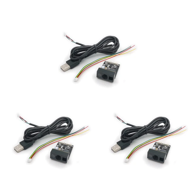 3X GM865 1D-2D-BARCODE-SCANNER USB-TTL-Barcode-Leser QR-Code-Modul CMOS ...