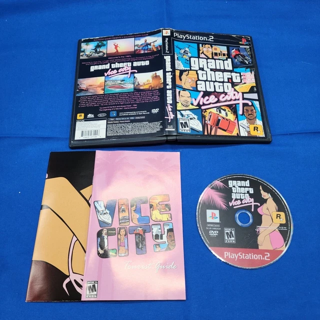 GRAND THEFT AUTO: Vice City (Sony PlayStation 2) PS2 complet avec manuel et carte EUR 14,71 ...