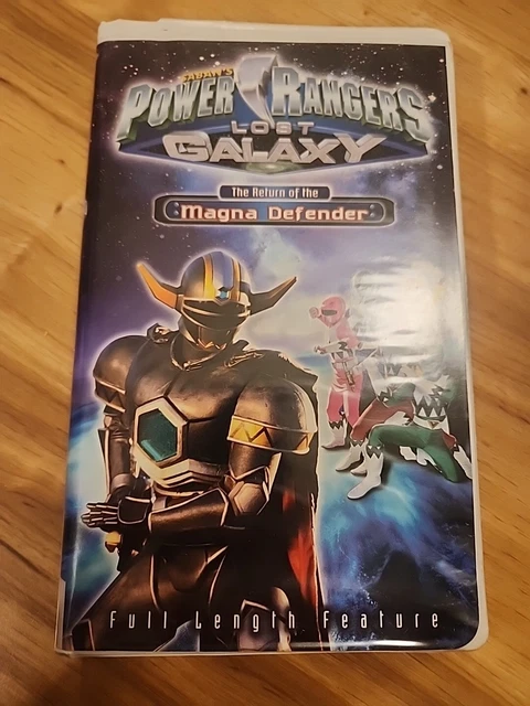 Power Rangers Lost Galaxy The Return Of The Magna Defender Vhs 6614