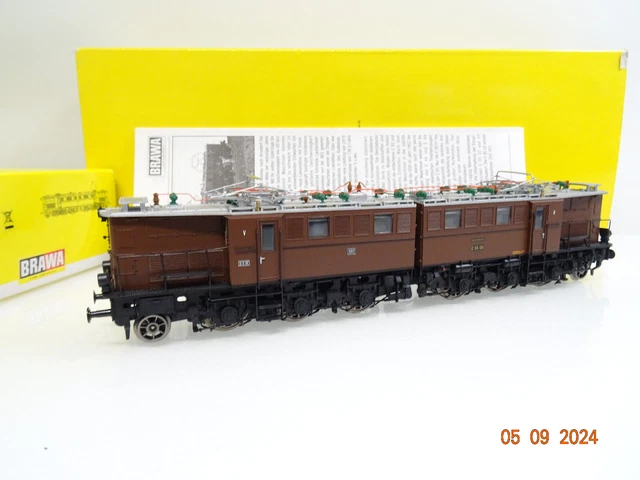 BRAWA H0 43020 E-Lok E 95 06 der DRG mit DSS in OVP LE5600 EUR 359,99 ...