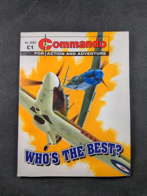 COMMANDO COMIC ISSUE Number 3683 Who's The Best? EUR 5,20 - PicClick IT