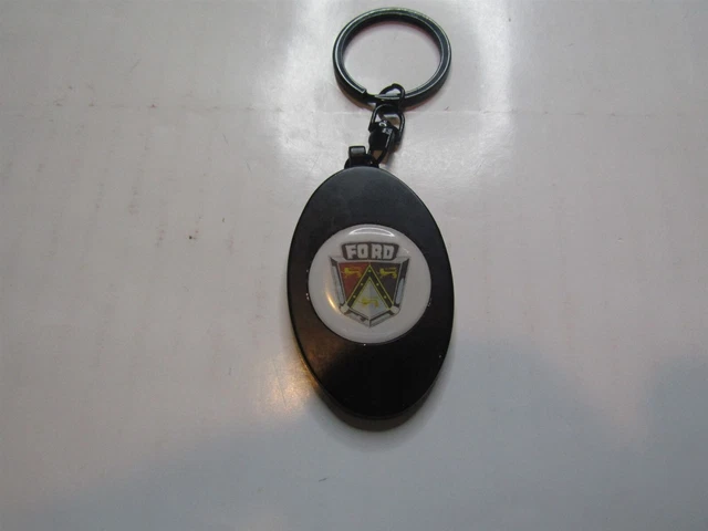 1940'S 1950'S 1960'S FORD CREST EMBLEM LOGO VINTAGE KEYCHAIN KEYRING ...