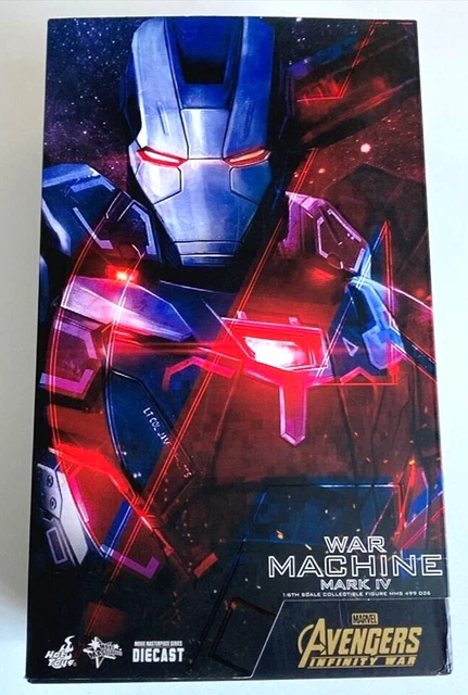 HOT TOYS AVENGERS Diecast War Machine Mark IV 4 Infinity War 1/6 ...