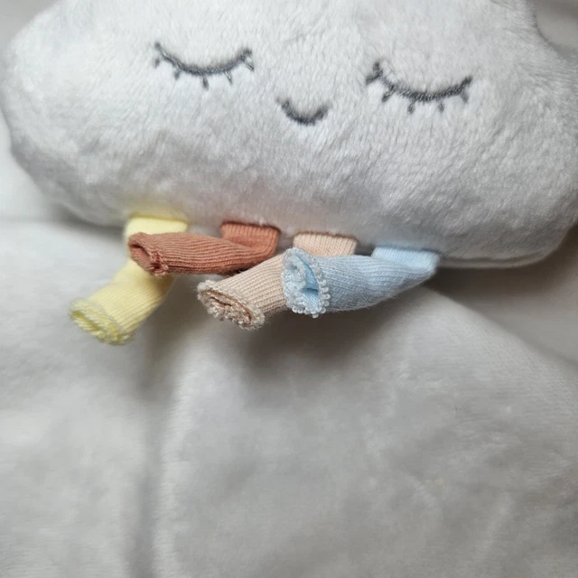 MAMAS & AND White Papas Dream Cloud Taggie Comforter Blankie Soother ...