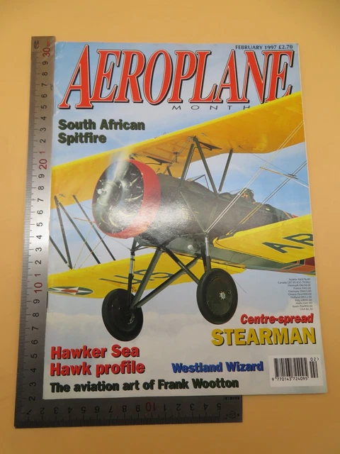 AEROPLANE MONTH SOUTH African Spitfire February 1997 Magazine £4.00 ...