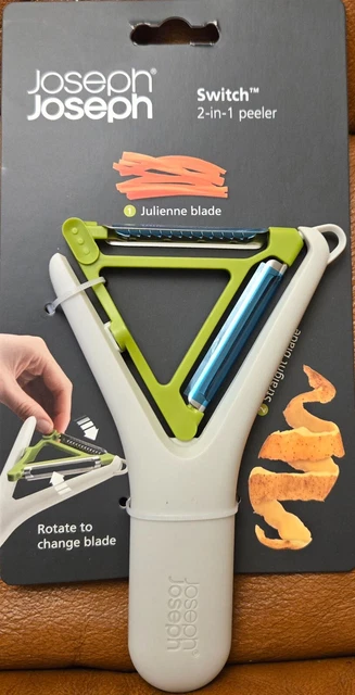 JOSEPH JOSEPH SWITCH 2-in-1 Peeler £16.32 - PicClick UK