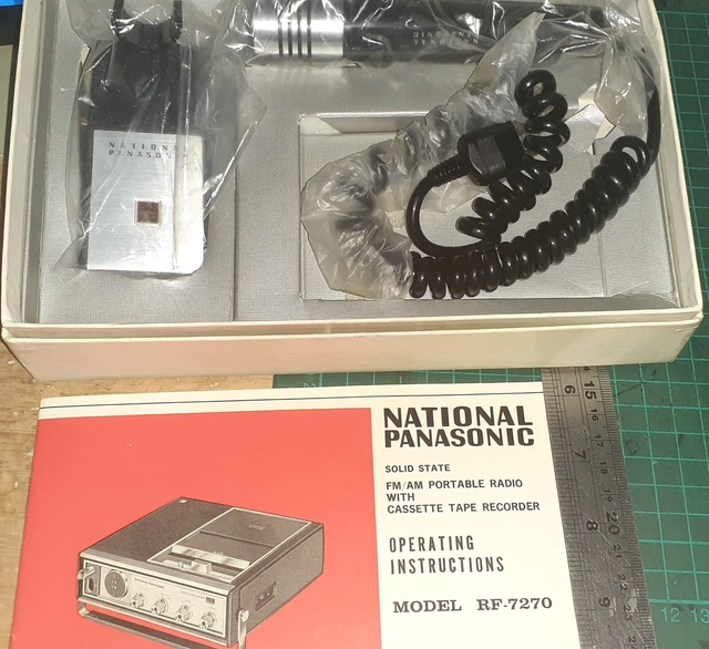 VINTAGE UNUSED MICROPHONE in box. National Panasonic $50.00 - PicClick AU