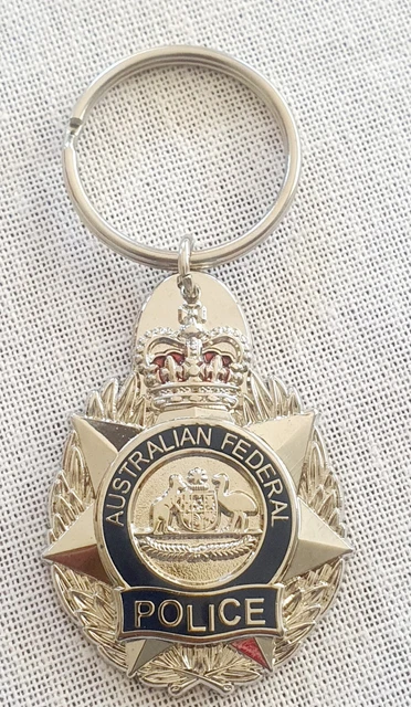AFP FEDERAL Australian / Key Ring not badge (Commonwealth) $55.00 - PicClick AU