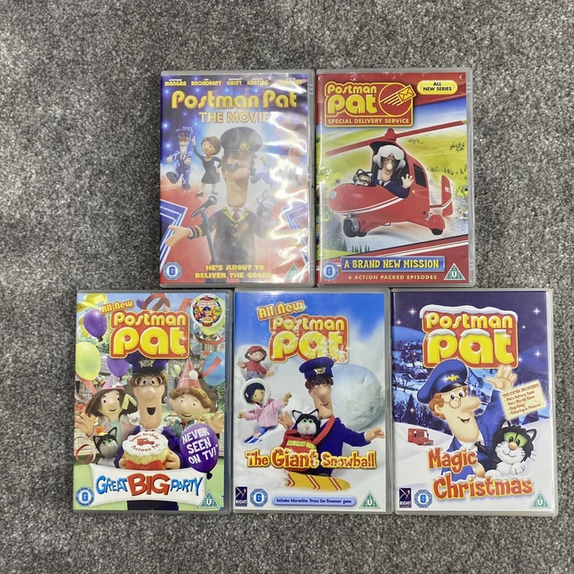 5 X POSTMAN Pat Dvd Bundle Kids Christmas Collection £5.99 - PicClick UK
