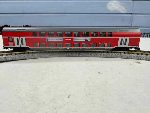 SPUR N FLEISCHMANN 95 8625 K Doppelstockwagen EUR 40,00 - PicClick DE