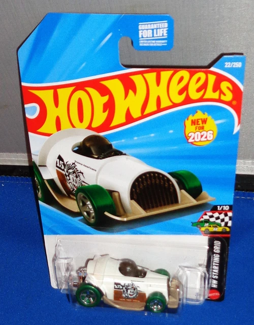 2026 HOT WHEELS ~ New For 2026 ~ Instant Boost ~ Starting Grid ~ White ...