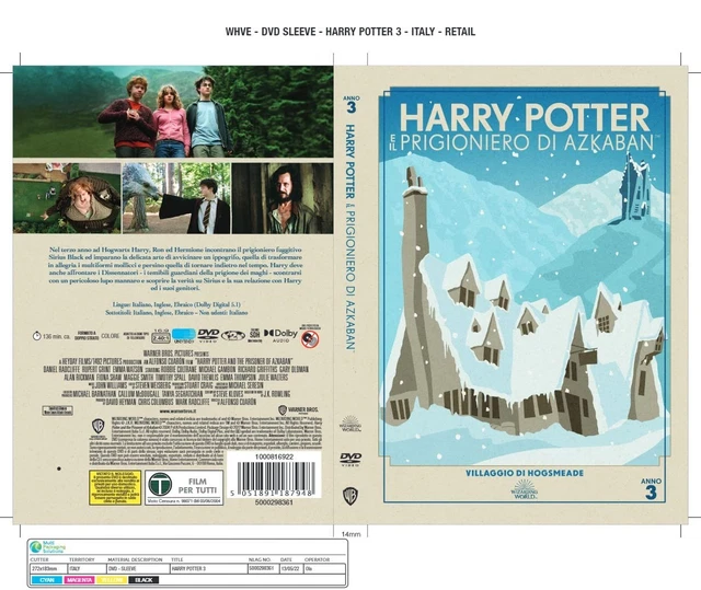 HARRY POTTER E Il Prigioniero Di Azkaban Travel Art (Ds) (Dvd) £13.95 ...
