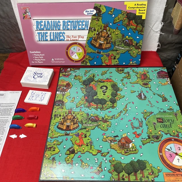 LEARNING WELL BOARD Games Blue Level Reading Comprehension Reading Between Lines £7.32 - PicClick UK
