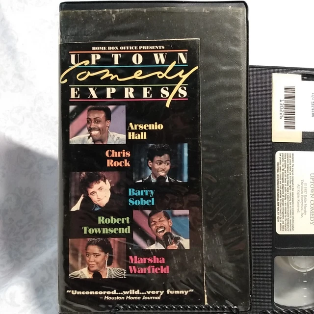 UPTOWN COMEDY EXPRESS VHS HBO Presents Arsenio Hall Chris Rock $7.69 ...