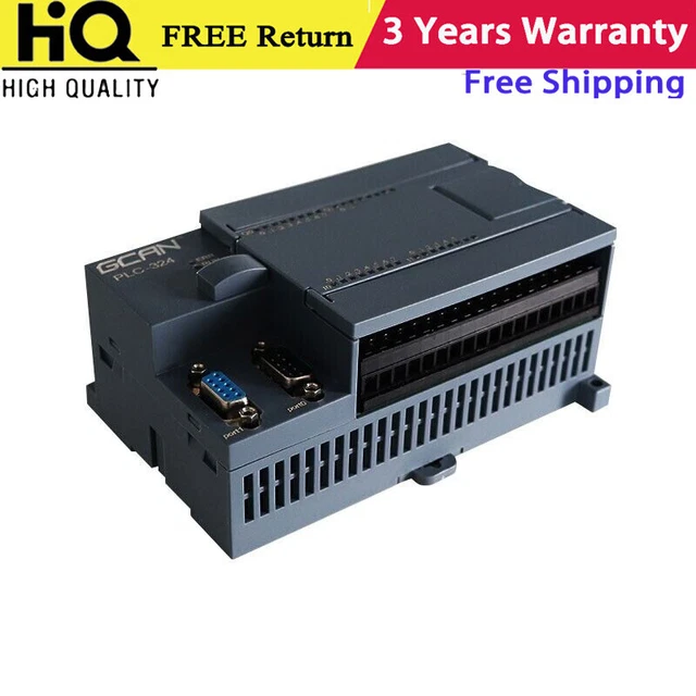 GCAN PLC-324-E PROGRAMMABLE Logic PLC Controller Replace for Siemens S7 ...