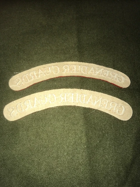ORIGINAL POST WW2 Grenadier Guards British Army Shoulder Titles £10.00 ...