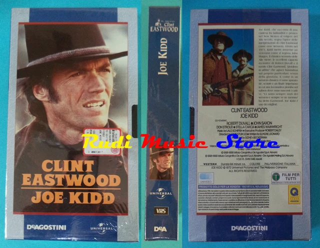 FILM VHS CARTONATA JOE KIDD Clint Eastwood SIGILLATA DEAGOSTINI (F91 ...