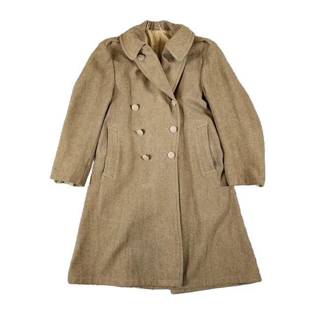 VINTAGE US ARMY WW2 Wool Overcoat 1942 M1939 Size 34S £96.62 - PicClick UK