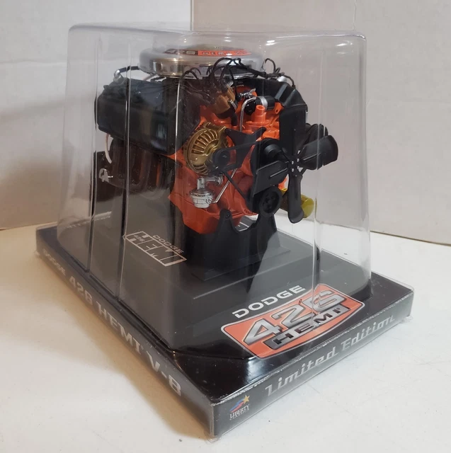 LIBERTY 1/6 SCALE Dodge 426 Hemi Diecast Model Engine Ltd Edition MIB ...