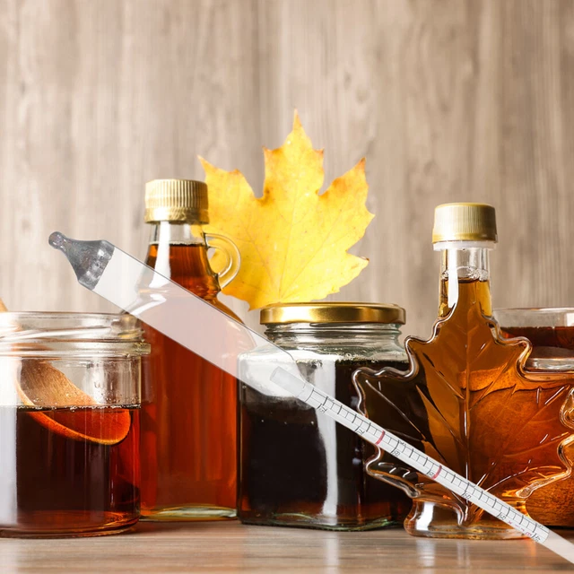 SUGAR METER DENSITY Testing Kit for Syrup Hydrometer with Brix Scales £ ...