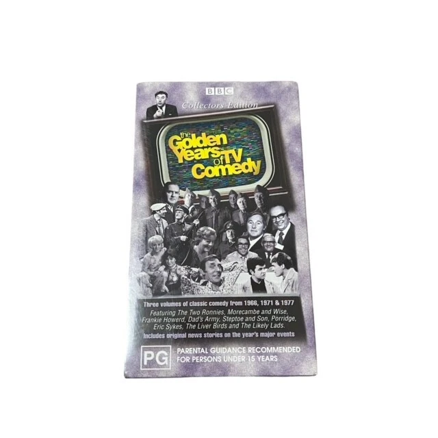 THE GOLDEN YEARS Of TV Comedy 1966, 1971, 1975 VHS BBC New Sealed $22. ...