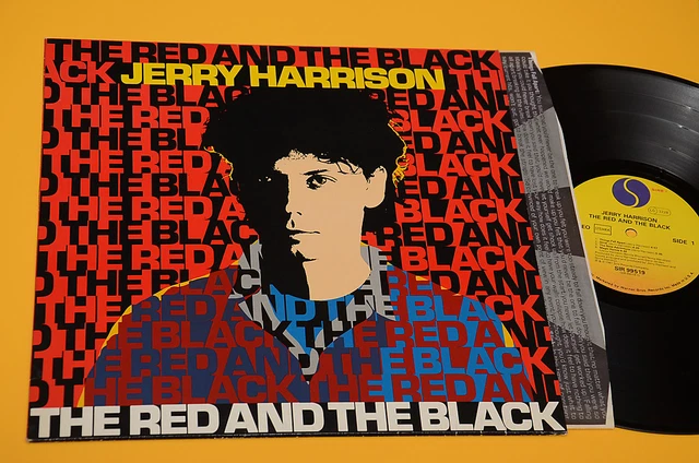 JERRY HARRISON LP The Red And The Black 1°St Orig Germany 1981 Nm ! £14 ...