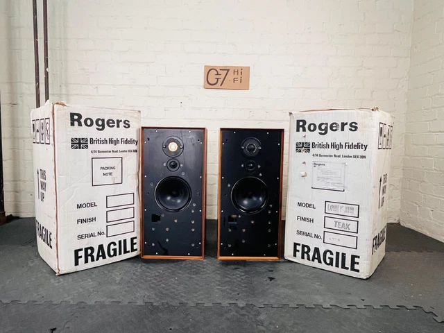 ROGERS EXPORT MONITOR Speakers £449.00 - PicClick UK