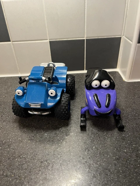 BOB THE BUILDER Toys Bundle Friction Powered Scrambler & Zoomer ...