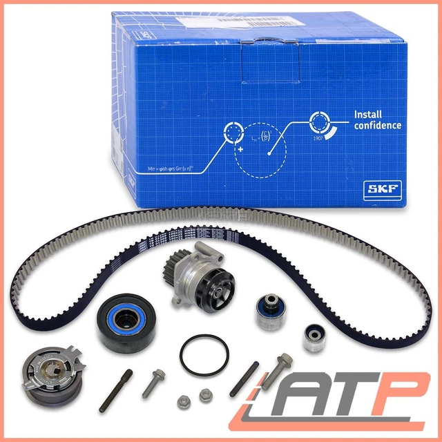 1X SKF TIMING Belt Kit + Water Pump For Vw Caddy 3 10-15 Passat 36 10 ...