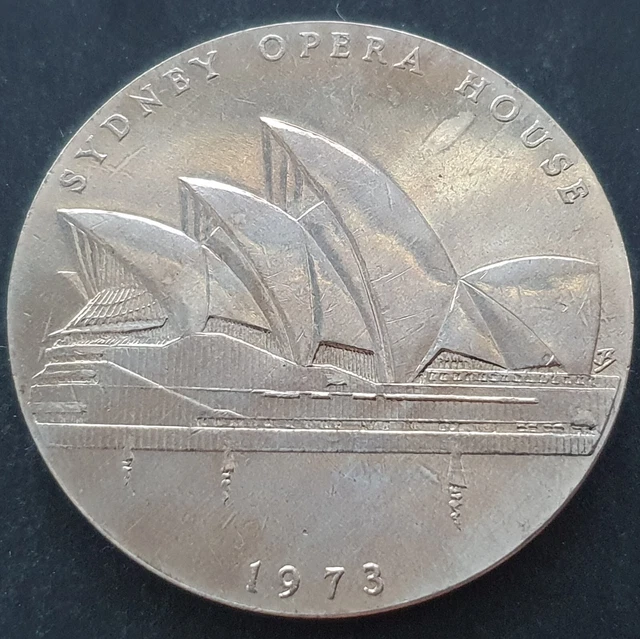 1973 OPENING OF Sydney Opera House Medal Performing Visual Arts WEG27 ...