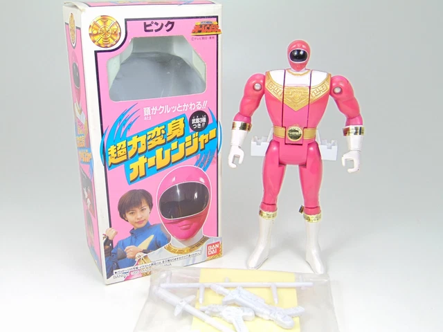 POWER RANGERS PINK Zeo Ohranger Morphin Bandai Popy Vintage 1995 Japan ...