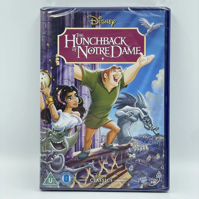 THE HUNCHBACK OF Notre Dame ( Disney DVD ) Region 2 UK ( 34th Animated ...
