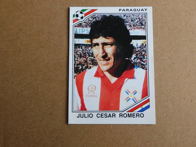 159 JULIO CÉSAR Romero - Panini FIFA World Cup Mexico 86 EUR 1,50 ...