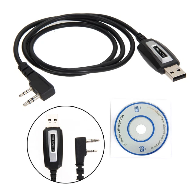 PROGRAMMING CABLE DRIVER CD for TYT DMR Radio MD-380 MD-390 Retevis RT3 ...