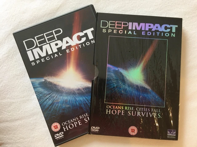 'DEEP IMPACT' DVD Card Slip Cover Special Edition Morgan Freeman £5.75 ...