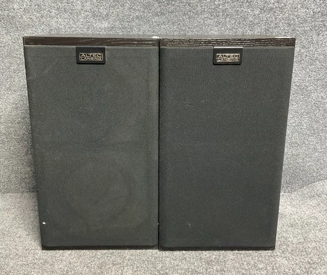 ALTEC LANSING MODEL 85 High Fidelity 2 Way Bookshelf Speakers 32804 £ ...