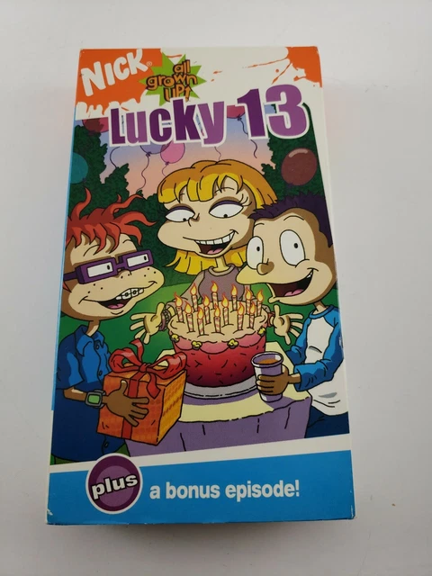 Nick Rugrats All Grown Up Lucky Vhs Nickelodeon Sealed The Best Porn Website