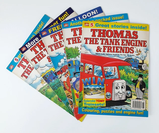 THOMAS TANK ENGINE Comic Magazine Issue 227 228 229 230 231 Marvel 1996 ...