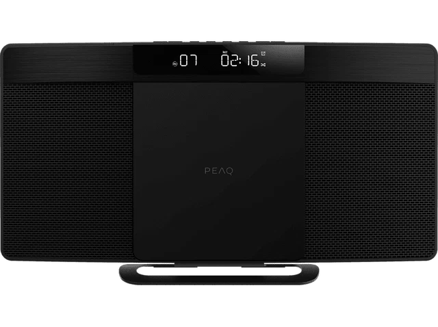 PEAQ PMS 220 SLIM Micro Hifi System mit DAB+/FM Tuner (Schwarz) EUR 99 ...