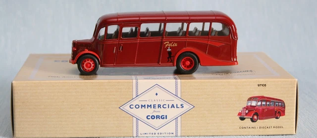 CORGI CLASSICS 97105 Bedford Ob Coach Felix Coaches Boxed £8.93 ...