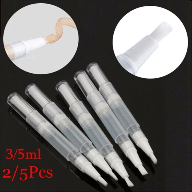 BRUSH LIQUID FOUNDATION Bottle Refillable Bottles Nail Oil Pen ...